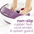 Beurer Bubble Foot Bath Spa, Water Tempering, Relaxing Vibration ...