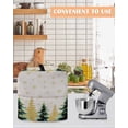 Christmas Trees Stand Mixer Dust Cover with Storage Pocket & Handles ...