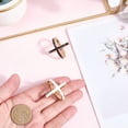 2Pcs 2 Colors Alloy Enamel Scarf Ring Clip for Women Mixed Color ...