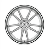 Asanti Black Aluminum Rim ABL-23 SIGMA 20X10.5in Brushed Silver Chrome ...