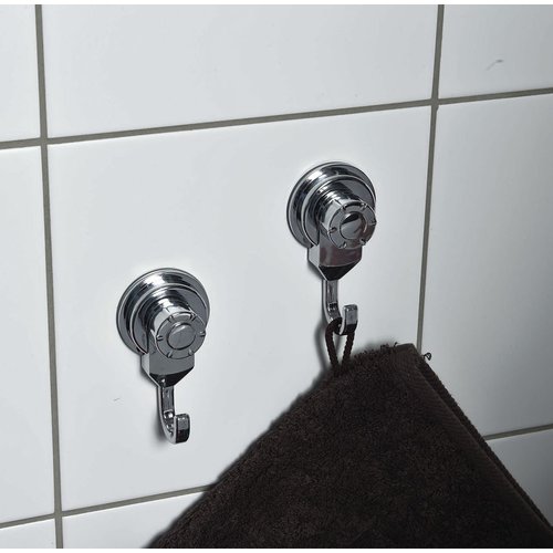 Evideco Wall Mounted Suction Hooks (Set of 2) - Walmart.com
