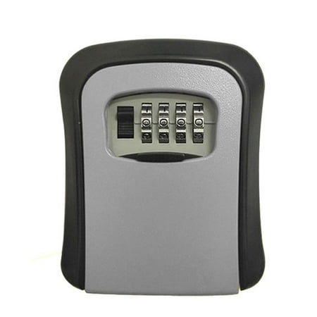 Key Storage Lock Box Safe Security Storage Combination Wall Mount Lock ...