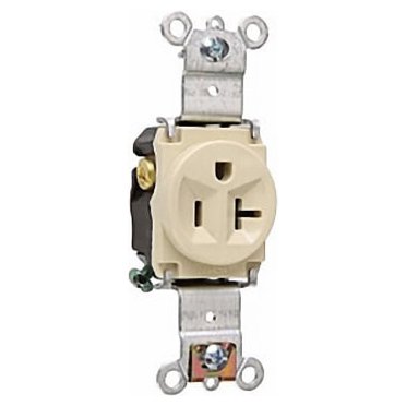 Plugmold Multi Outlet Strip 10 Single 15 Amp Outlets Steel Ivory ...