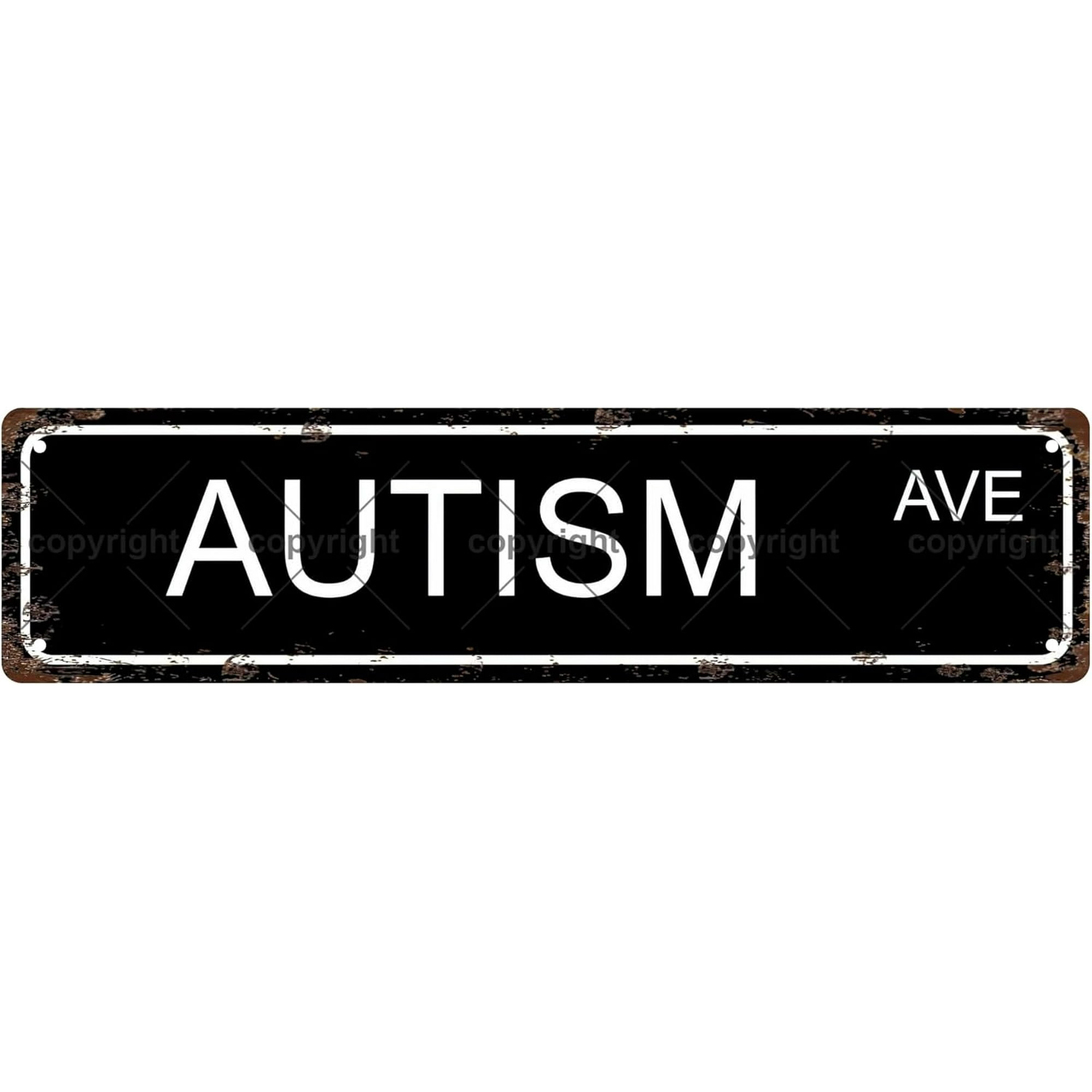 Click here for Uejunbo Autism Ave Mental State Vintage Metal Tin... prices