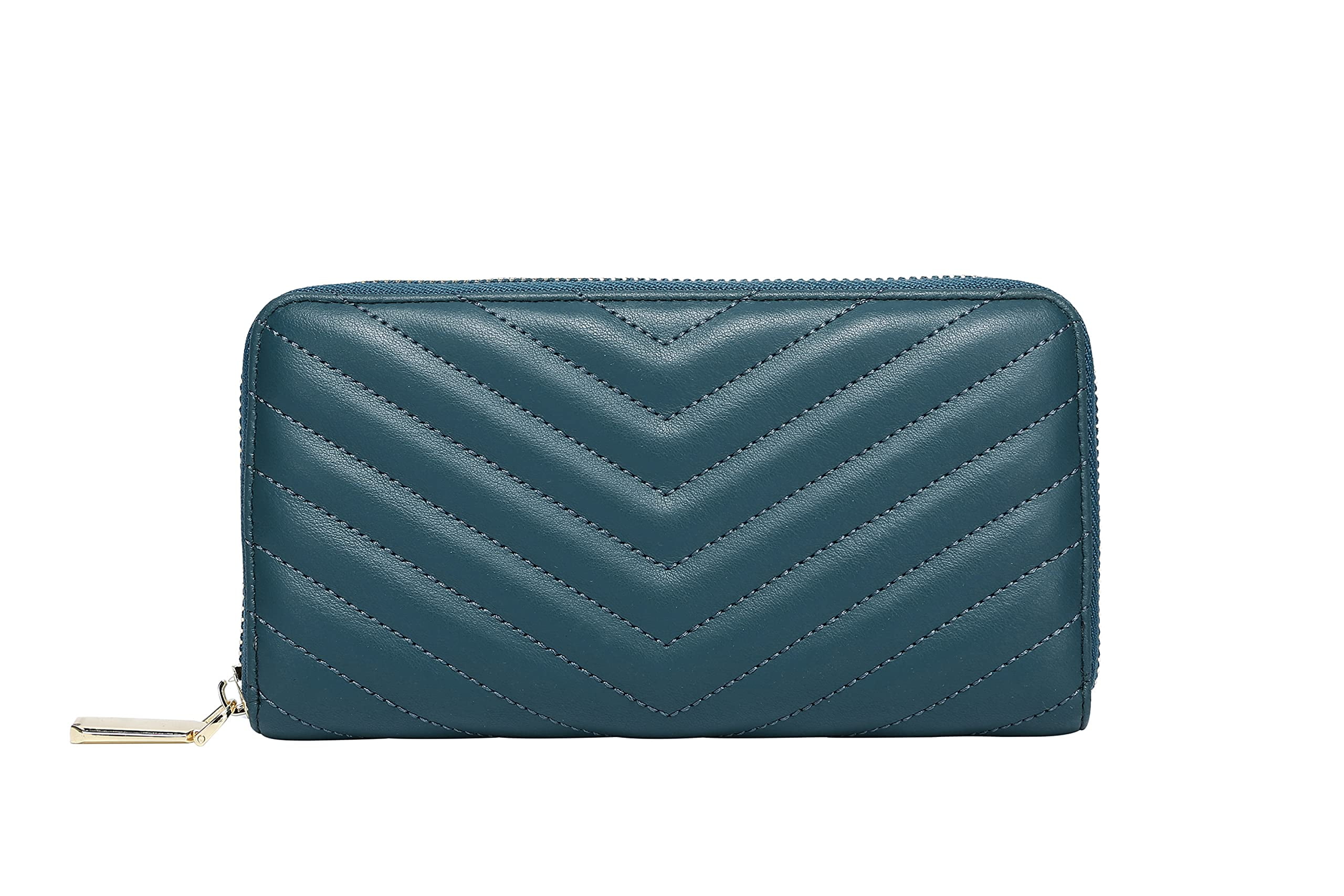 Buy Daisy Rose Women’s Zip Around Wallet and Phone Clutch with RFID ...