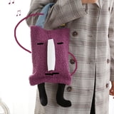 Yesbay Tissue Box Hanging Handle Fastener Tape Easy to Refill ...