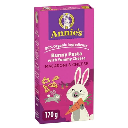 Annie's Bunny Pasta with Yummy Cheese Macaroni & Cheese, 170 g - Walmart.ca