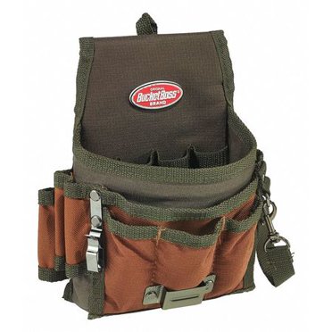 Bucket Boss Cable Tool Bag in Durable Fabric, in Brown, 69000 - Walmart.com