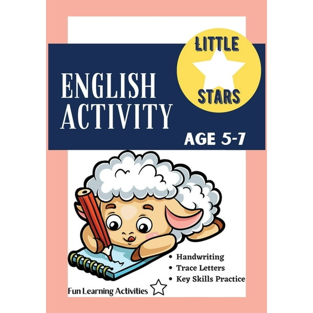 English Activity Age 5-7 : Fun, Complete Trace Letters Alphabet Basics ...