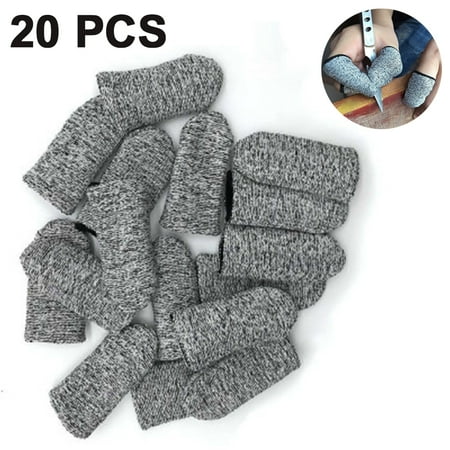 12/20 PCS Finger Cots Cut Resistant Protector, Finger Covers for Cuts ...