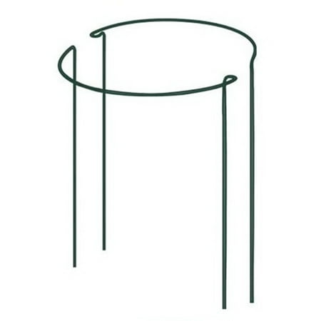4 Pieces Plant Support Ring, Plant Stake, Garden Metal Supports, Semi ...