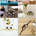 OFFIGAM 2026 Multi-Color Number Glasses New Year Party Eyewear Photo ...