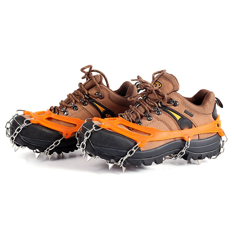 Ice Snow Anti-slip Shoe Covers Mountain Climbing 10 Tooth Crampons ...