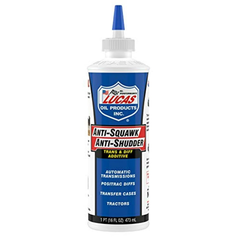 Lucas Oil 10599 Anti Squawk Anti Shudder 1 Pint 1 Pack - Walmart.com ...