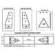 Shuffleboard Court Stencil Set - Walmart.com