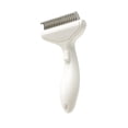 Pet Hair Removal Comb, Cats Dogs Comfy Deshedding Comb, One-Click Self ...