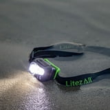 LitezAll Nearly Invincible Rechargeable Head Lamp - Walmart.com