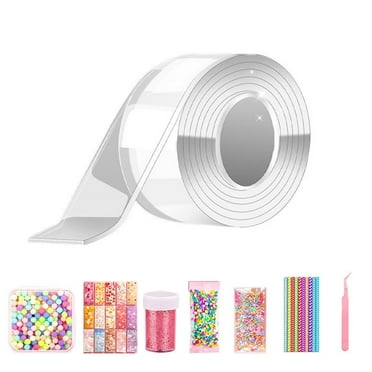 Trianu Nano Bubbles Tape Kit, Double Sided Tape Plastic Bubbles Balloon ...