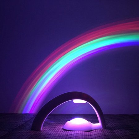 Second Generation Amazing Rainbow Projector Light Colorful Rainbow LED ...