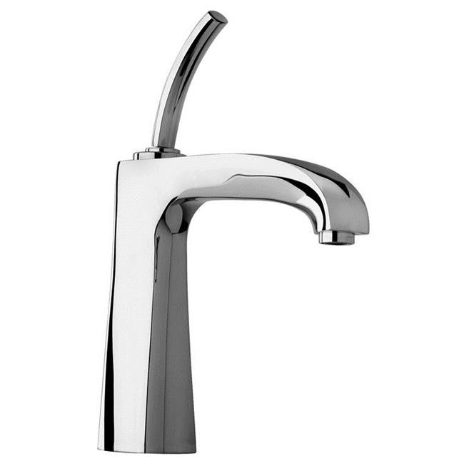 Faucets Single Joystick Handle Lavatory Faucet with Arched Spout Matte ...