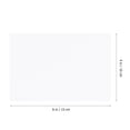 HAMPPLIES 10Pcs White Cotton Board Art Panels Compatible with Oils ...