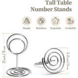 Ronteda Table Number Holders 20Pcs - 2 Inch Mini Table Number Stands ...