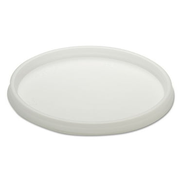 Dart 20JL Plastic Lids For Foam Cups, Bowls And Containers, Flat ...