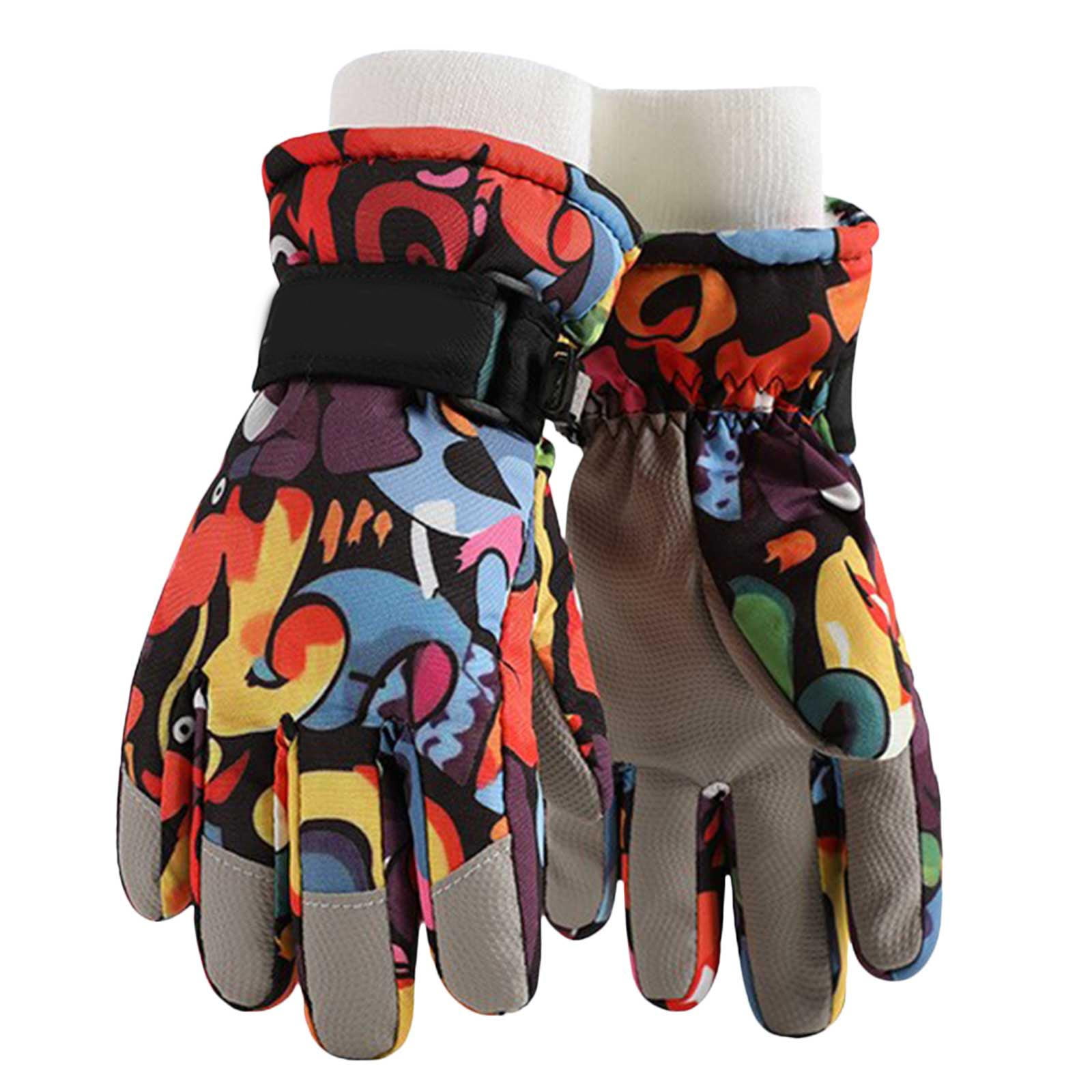 Click here for Curenmufel Waterproof Gloves Kids Girls Insulated... prices