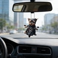 Cartoon Dog Car Ornament, 2D Acrylic Hangable Pendant for Vehicle ...