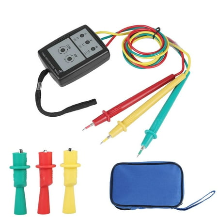 Voltage Tester Digital Phase Rotation Indicator, Three-Phase AC 200 V ...