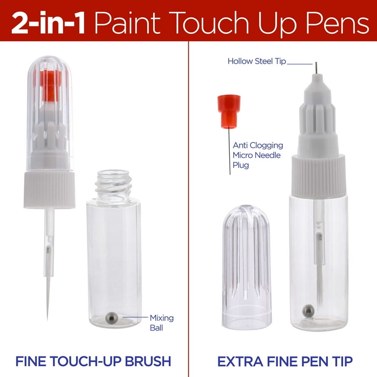 TCP Global Fillable 2-in-1 Paint Touch-Up Applicator Pens, 44% OFF