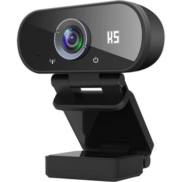 onn. 1440P Webcam with Autofocus and Built-in Microphone, Adjustable ...