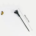 Solar and Battery Powered Fluttering Butterfly Garden Stake with Color ...