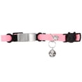 Alasum Pink Cat Collar with Safety Buckle and Name Tag for Comfortable ...