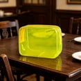 2 Pcs Clear PVC Toiletry Pouch, Transparent Travel Makeup Bag with ...