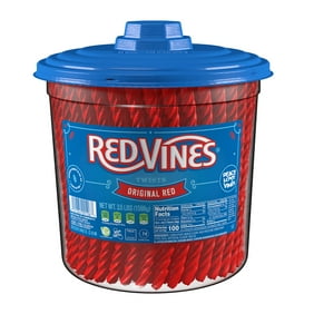 Red Vines Jumbo Original Red Twists, 8oz Bag - Walmart.com - Walmart.com