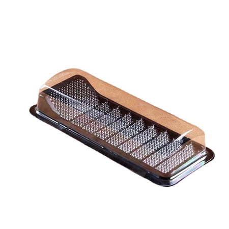 Cake Box Swiss Roll Plastic Container Sandwich Carton with Transparent ...
