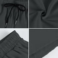 Boyscolos Men's Casual Pants Relaxed Fit Drawstring Elastic Waist ...