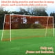 New Portable 24' x 8' Official Size Soccer goal Net Outdoor Football ...