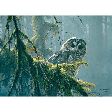 Cobble Hill Bull Moose By Artist Robert Bateman 500 Piece Jigsaw Puzzle ...