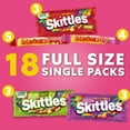 SKITTLES & STARBURST Variety Pack Full Size Chewy Candy Assortment, 37. ...