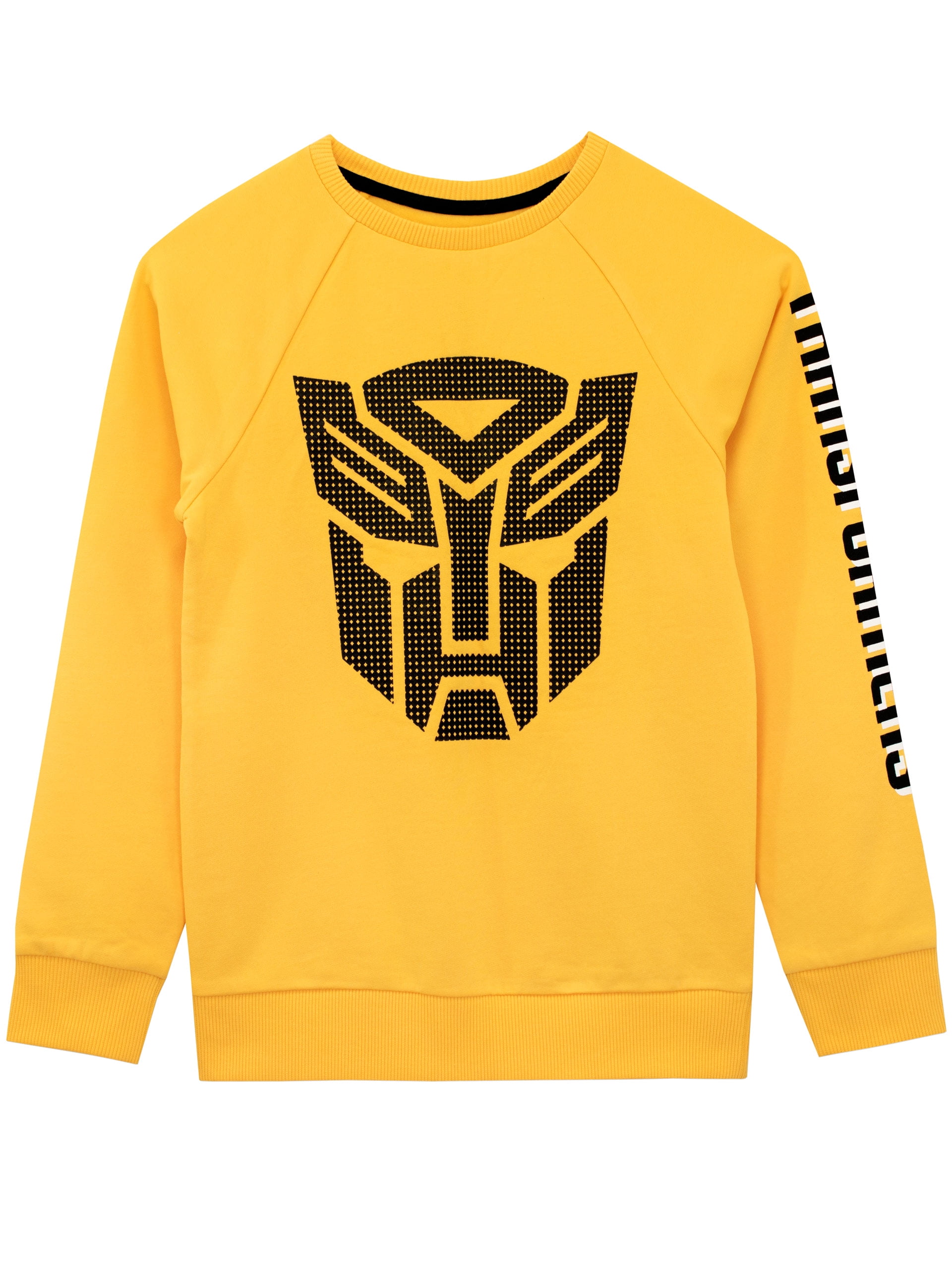Transformers Boys Sweater Yellow Sizes 5-14 - Walmart.com
