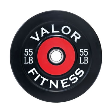 BalanceFrom Olympic Bumper Plate Weight Plate with Steel Hub, Color ...