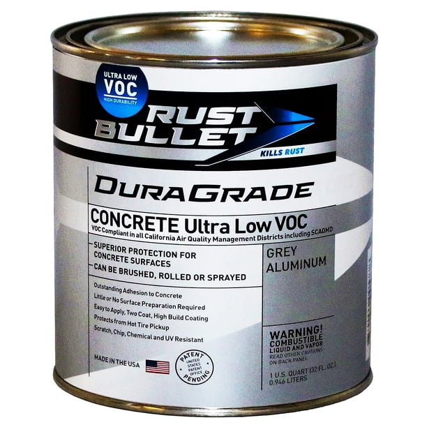 Rust Bullet DuraGrade Concrete Ultra Low VOC High-Performance Easy to ...
