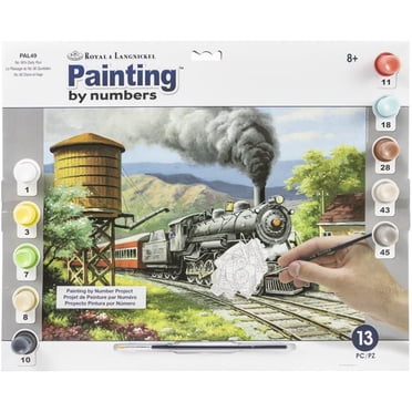 Thomas Kinkade Paint By Number Kits 16"X20"-Selfless Service - Thomas ...