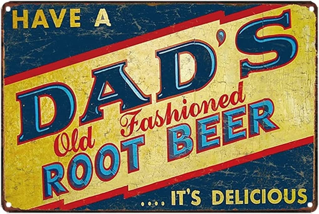 dad's old fashioned root beer poster metal tin sign poster Bar Cafe ...
