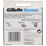 Gillette Sensor Razor Glide Refill Blade Cartridges, 10 Count - Walmart.com