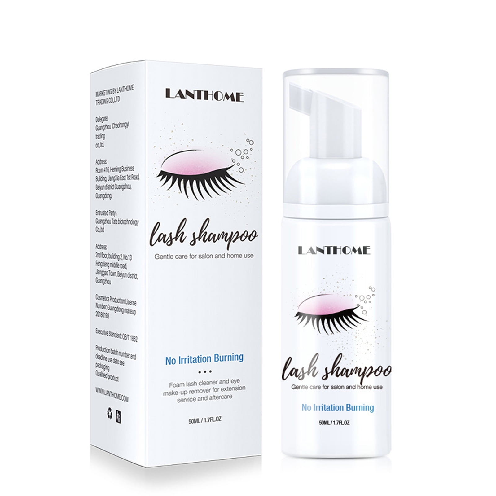 Cleansing Foam Eyelash Cleanser Milky White Eyelash Cleansing Mousse ... Cleansing Foam Eyelash Cleanser Milky White Eyelash Cleansing Mousse ...