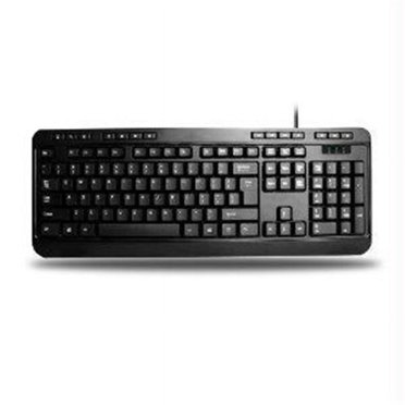 104KEY USB KEYBOARD BLACK PC STD LAYOUT - Walmart.com