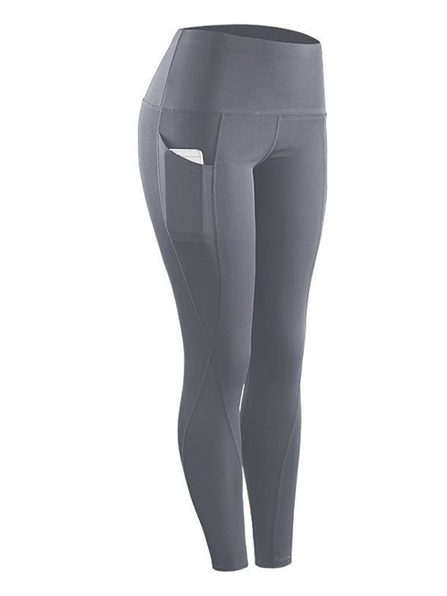 Frontwalk High Waisted Leggings for Women Yoga Workout Biker Athletic ...